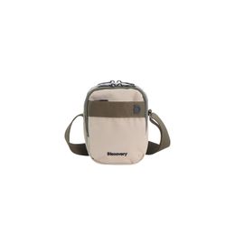 DISCOVERY Damen Schultertasche "Downtown", beige, Kunstfaser, mehrfarbig, Taschen, mit RFID-Tasche