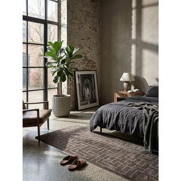 L&auml;ufer Kurzflor Braun 80x150 cm - MUOTA KADIMA DESIGN
