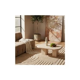 KADIMA DESIGN Teppich Hochflor RIGI in Rosa, im Skandi-Boho-Stil, 280 x 370 cm