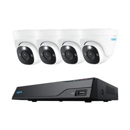 Reolink REO - NVS8 12MD4 POE NVR SET &Uuml;berwachungskameras