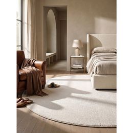 Teppich Antirutsch Creme 200x200 cm - ALDAN KADIMA DESIGN