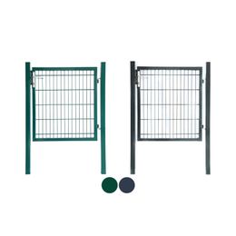 Home Deluxe Gartentor f&uuml;r Doppelstabmattenzaun PORTARIUS - 160 cm Anthrazit