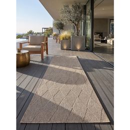 L&auml;ufer Pflegeleicht Natur 80x250 cm - TOCE KADIMA DESIGN