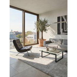 Teppich Kurzflor Grau 120x160 cm - RUTOR KADIMA DESIGN