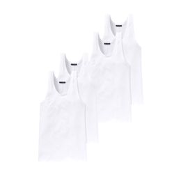 Schiesser Herren Unterhemd Authentic 4er Pack