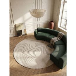Teppich Pflegeleicht Beige 120x120 cm - MUOTA KADIMA DESIGN
