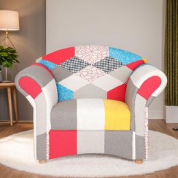 Polstersessel Loretta, ca. 110 x 84 x 84 cm &ndash; Bunt