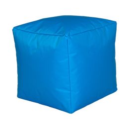Linke Licardo Sitzw&uuml;rfel Nylon t&uuml;rkis 40/40/40 cm