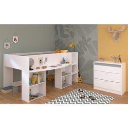 Parisot Kinderzimmer Set 2tlg "Pirouette 16" Wei&szlig;