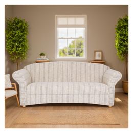 3-Sitzer Sofa Loretta, ca. 204 x 83 x 85 cm &ndash; Grau