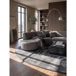Teppich Hochflor Anthrazit 140x200 cm - ALDAN KADIMA DESIGN