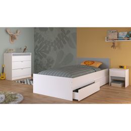 Parisot Kinderzimmer Set 4-tlg "Pirouette 26" Wei&szlig;