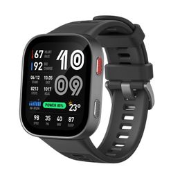 Amazfit Bip Max, Carbon Gray Smartwatch (Herzfrequenzmessung, Schrittz&auml;hler)