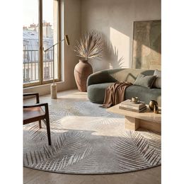 Teppich Kurzflor Grau 200x200 cm - KAVALA KADIMA DESIGN