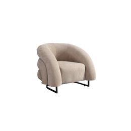 Home Deluxe Sessel MACA - Samtgewebe Grau