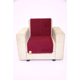 Linke Licardo Sitzfl&auml;chenschoner Sesselschoner Wolle bordeaux 150 x 50 cm