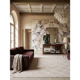 Teppich Kurzflor Beige 120x170 cm - ERESMA KADIMA DESIGN
