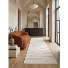L&auml;ufer Kurzflor Creme 80x150 cm - CETINA KADIMA DESIGN