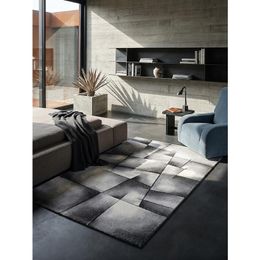 Teppich Polypropylen Anthrazit 160x230 cm - BIENO KADIMA DESIGN
