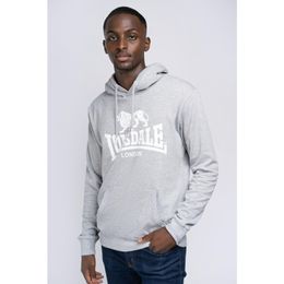 Lonsdale Herren Kapuzensweatshirt schmale Passform FREMINGTON