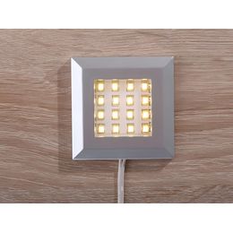 Home Affaire LED Schrankinnenraumbeleuchtung "Spot light, Strahler Set, Unterbauleuchte, Dekolicht", 16, H: 0,5cm, 1 Licht, silber, Leuchten, LED