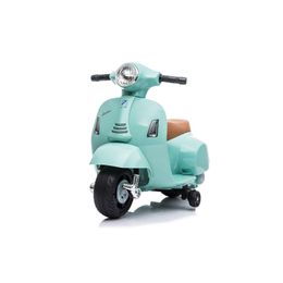 Chipolino Kindermotorrad Mini Vespa, Elektrofahrzeug, St&uuml;tzr&auml;der, 30 W, 2,5 km/h