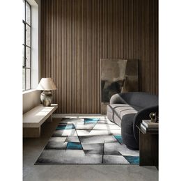 Teppich Polypropylen T&uuml;rkis 120x170 cm - BIENO KADIMA DESIGN