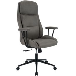 CLP B&uuml;rostuhl ergonomisch Siddar, Schreibtischstuhl Kunstleder R&uuml;ckenlehne mit 3-fach Neigungsverstellung, h&ouml;henverstellbar bis 135 kg