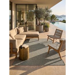 KADIMA DESIGN Flachgewebe-Teppich Pflegeleicht Gr&uuml;n 200x290 cm - BROYE Kadima