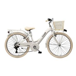 Adriatica Cityfahrrad 24 Zoll PANDA, creme