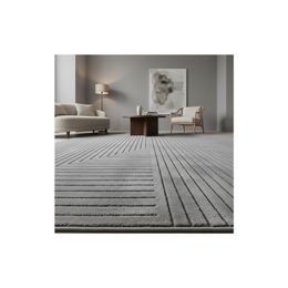 Outdoorteppich Silbergrau 280x370 cm - ENGADIN KADIMA DESIGN