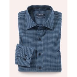 Walbusch Soft-Flanell Hemd mit Kent-Kragen