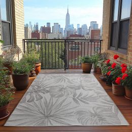 Outdoorteppich, B:200cm H:5mm L:290cm, grau, Ayyildiz Teppiche, Polypropylen, Teppiche, "DESERT 1302 , auch als L&auml;ufer und Rund erh&auml;ltlich", In und