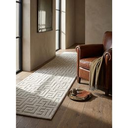 L&auml;ufer Kurzflor Creme 80x150 cm - MUOTA KADIMA DESIGN