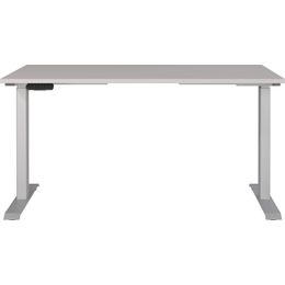 Schreibtisch Germania, B:140cm H:72cm T:80cm, grau, B&uuml;ro, Tische, "Jet", moderne Farbvariationen, Breite 120/140/160/180 cm, Made in Germany