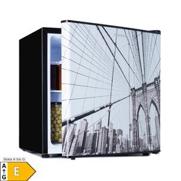 CoolArt 45L Mini-K&uuml;hlschrank EEK E Gefrierfach 1,5l Designt&uuml;r