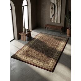 KADIMA DESIGN Kurzflorteppich GEISLER, orientalisch, aus Polypropylen, Rot, 300 x 400 cm