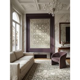 Teppich Kurzflor Gr&uuml;n 120x160 cm - SCRIVIA KADIMA DESIGN