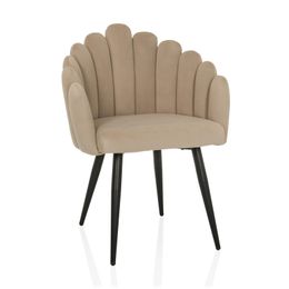 hjh LIVING Esszimmerstuhl SCALLORE Stoff