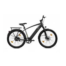 SachsenRAD R8R Flex III E-Trekkingbike mit Riemenantrieb ,14.5Ah bis 150km, Hydraulische Bremsen, 9 Gang, 27.5 Zoll, MTB Bike Herren Damen Elektrofahrrad schwarz
