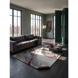 Teppich Kurzflor Rot 160x230 cm - BIENO KADIMA DESIGN