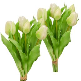 Kunsttulpe Creativ green, H:31cm, gr&uuml;n, Kunststoff, Kunstpflanzen, "Tulpenbund", in sch&ouml;ner Farbe