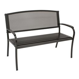 Bank COMO 2-sitzer, Streckmetall anthrazit