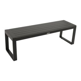 Hockerbank RIVA 3-sitzer, Aluminium anthrazit