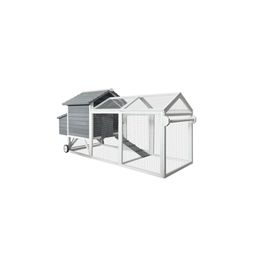 Home Deluxe H&uuml;hnerstall aus Holz FERA - 224 x 107 cm