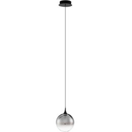 NOVA LUCE Pendelleuchte "ORENDA", 1, &Oslash; 16cm H: 200cm, 1 Stk., silber, Esszimmer, Leuchten