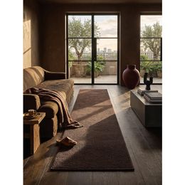 L&auml;ufer Antirutsch Braun 80x150 cm - ALDAN KADIMA DESIGN