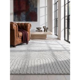 Teppich Pflegeleicht Grau 140x200 cm - MUOTA KADIMA DESIGN