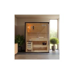 Home Deluxe Traditionelle Sauna SHADOW L - 150 x 120 cm f&uuml;r 3 Personen