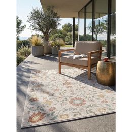 Outdoor-Teppich Niederflor Creme 160x230 cm - LIMMAT KADIMA DESIGN